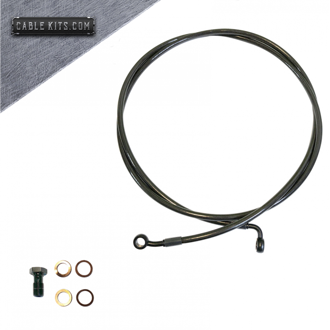 Upper Brake Line for Harley Freewheeler